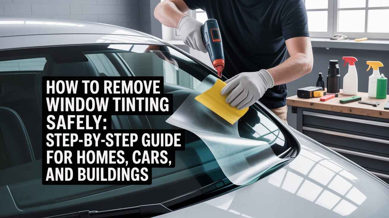 How to Remove Window Tint Safely: Step-by-Step Guide